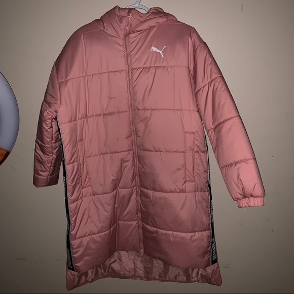 Puma | Jackets & Coats | Pink Puma Winter Coat | Poshmark